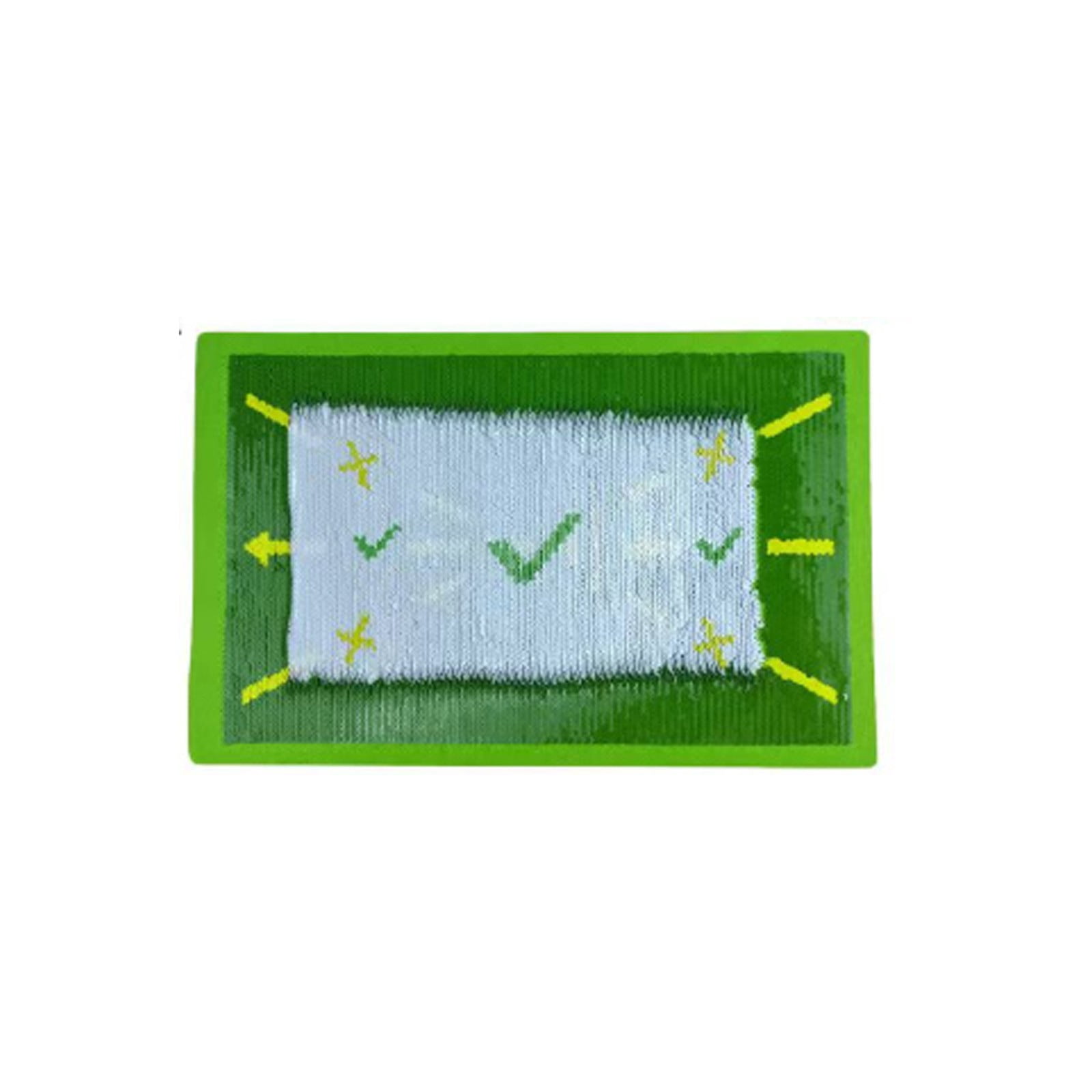 Swing Training Mat for Indoor and Outdoor Practice Sessions with Visual ...