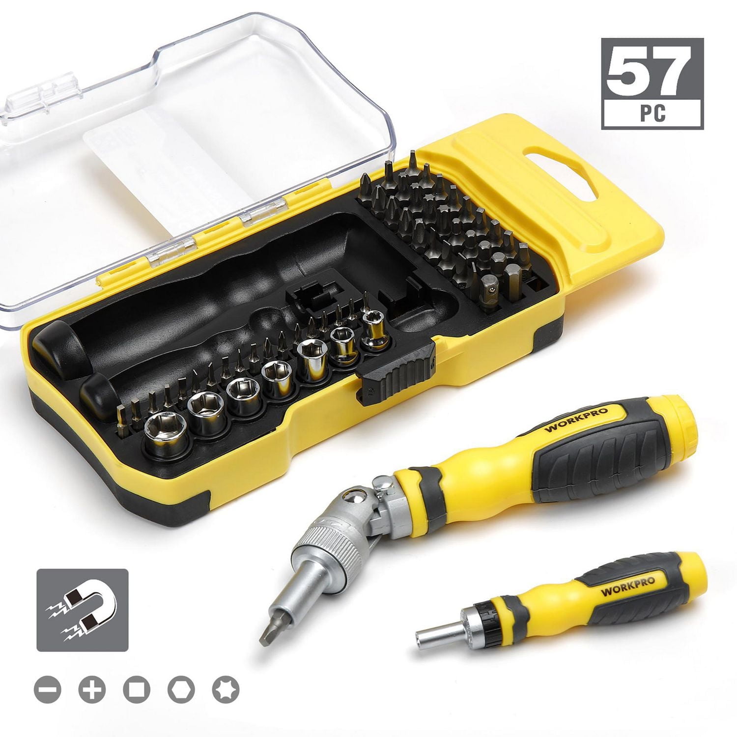 Click here for Workpro Flex Bit Driver - 57 Piece 57 prices