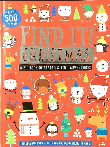 Find It! Chrstmas: A Big Book of Search and Find Adventures - Walmart.com