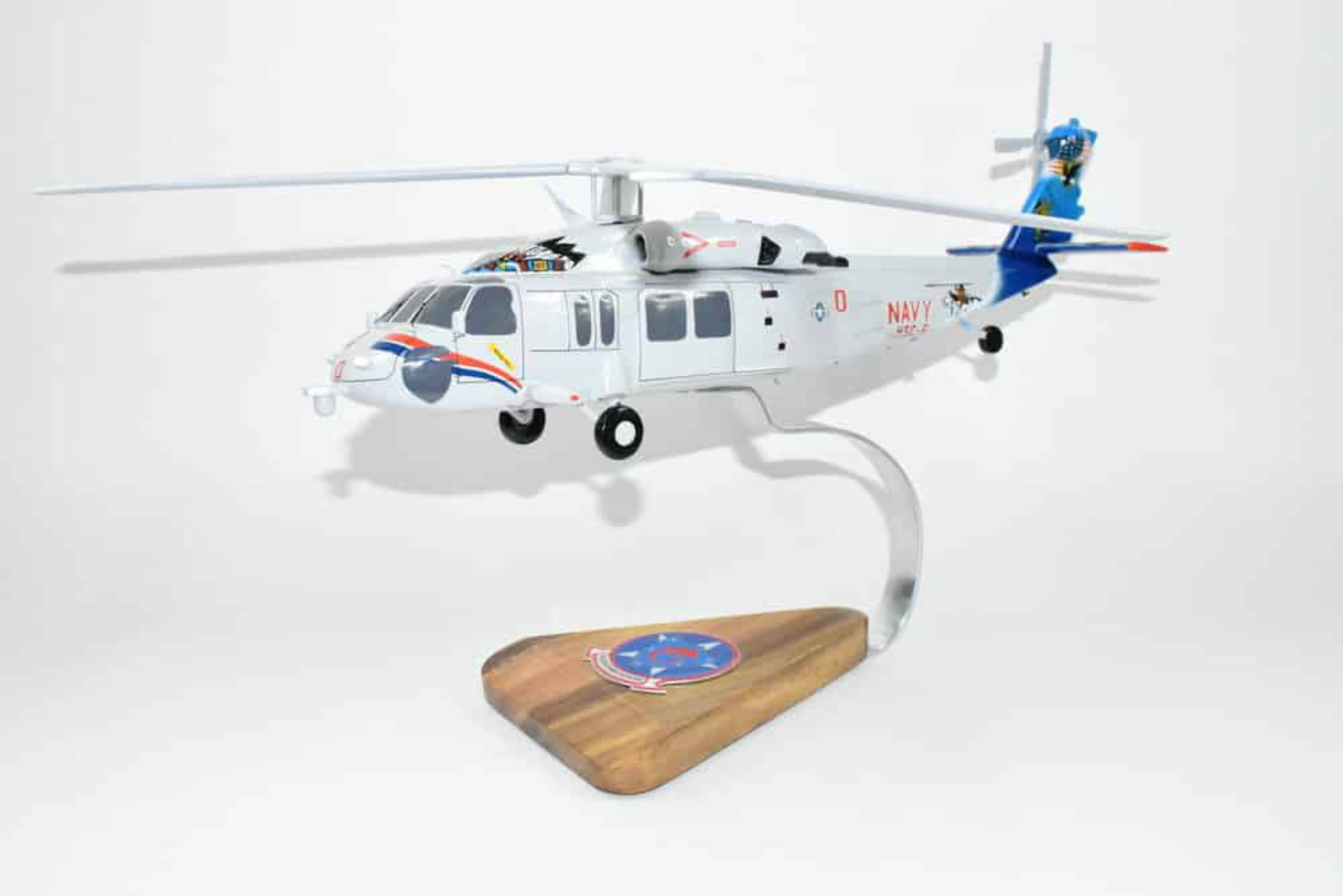 Sikorsky MH-60S Knighthawk HSC-6 Indians, 16 Mahogany Scale Model ...
