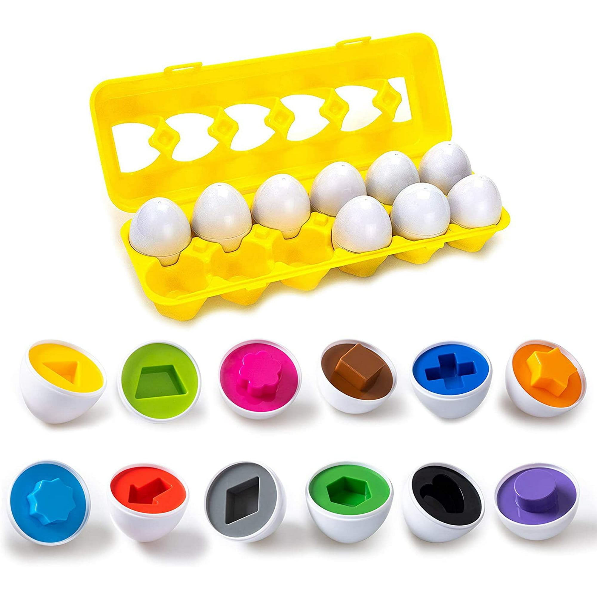 Click here for Jinsinto Color And Shape Matching Egg Toys - Shape... prices