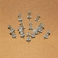 Push Pins Tacks 800 Count in Reusable Box, Standard Clear Thumb Tacks ...