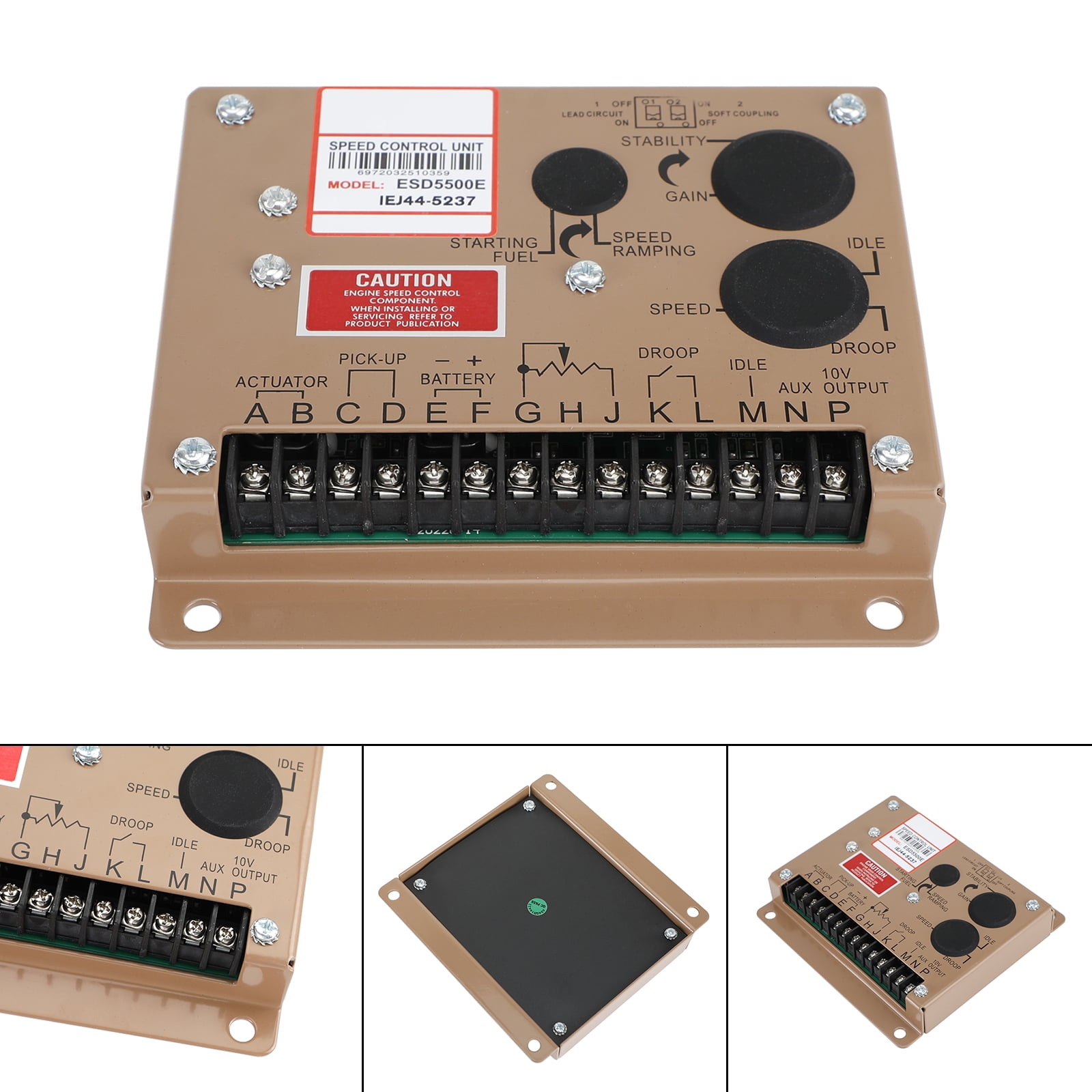ESD5500E Generator Genset Parts Electronic Engine Speed Controller Governor - Walmart.com