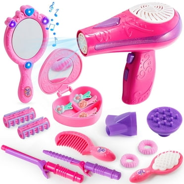 Kid Odyssey Kids Hair Salon Toys, Barber Playset Pretend Play Makeup ...