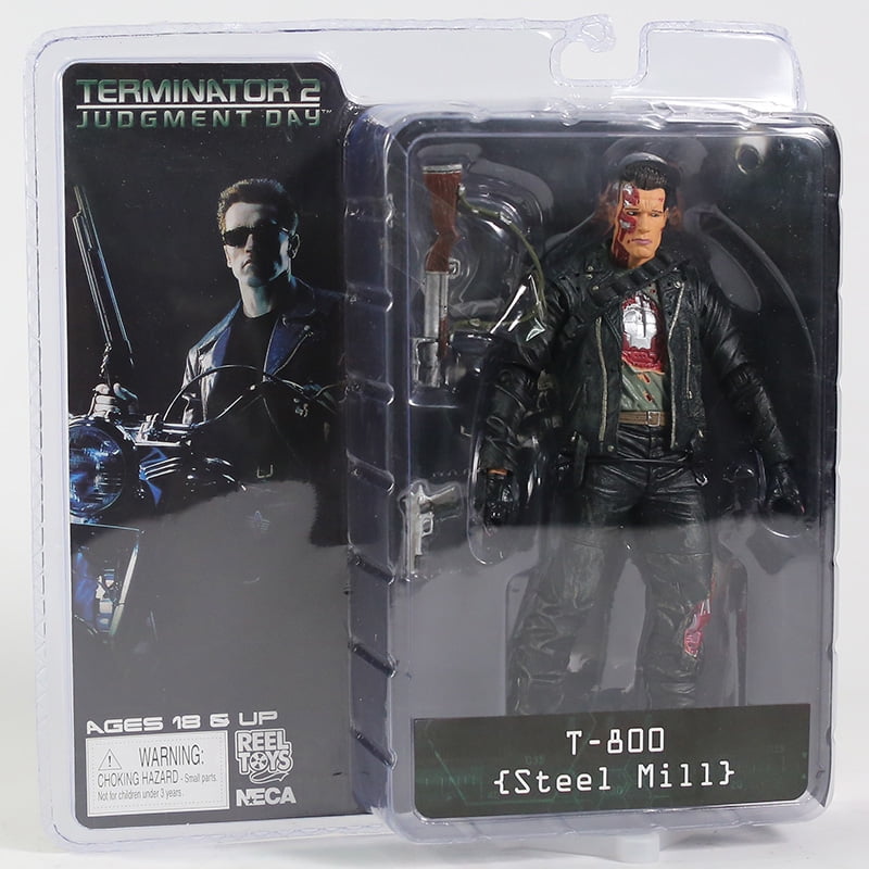 NECA-figura de acción de Terminator T-800, Endoskeleton Collector ...