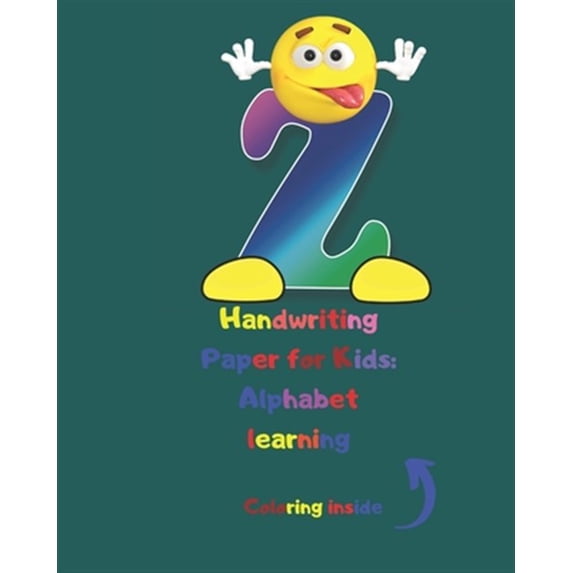 Pre-Owned Handwriting Paper for Kids : Alphabet learning: Cursive ...