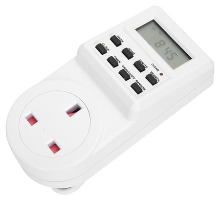 Timer Switch, ABS Material 8 Function Keys High Accuracy Power Switch ...