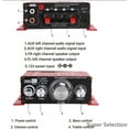 MA170 Mini 2 Channel Stereo Power Amplifier Board, Hi-Fi 12V DC For Car ...