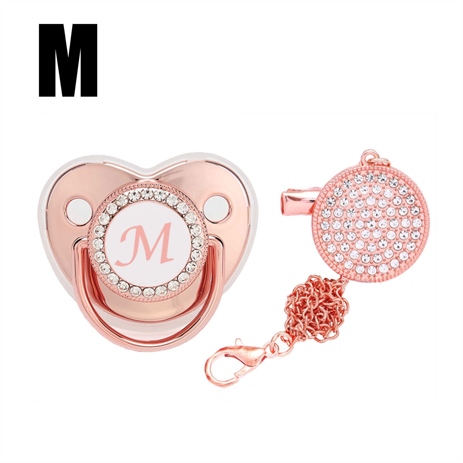 Click here for Dptalr Baby Pacifier 26 Letter Name Initial Clip S... prices