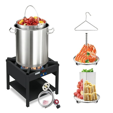 LoCo Cookers Propane Cart Boiler, 90 Quart - Walmart.com