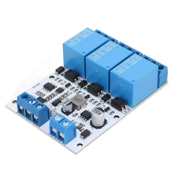 3 Channel Relay Module, 3 Channel Signal Detection Circuit Switching Relay Module for Automated ...