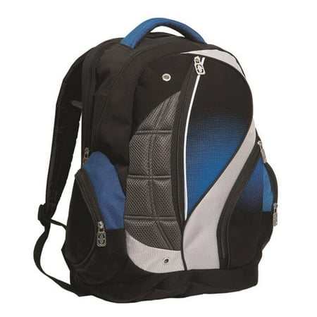Debco KN7419 Laptop Backpack - Black - Royal Blue / Grey accents - 6 ...