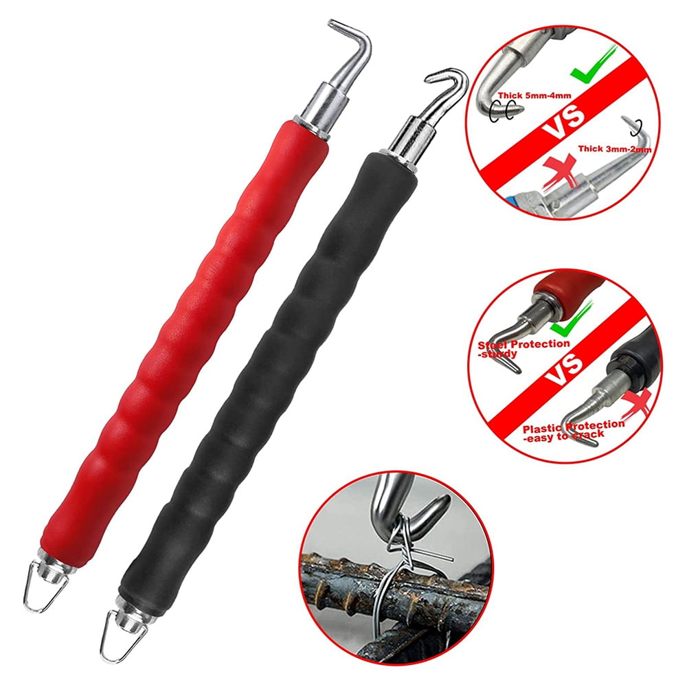 Buy Xigeapg 4 PCS Semi-Automatic Rebar Tie Tool Hand Pulling Rebar Wire ...