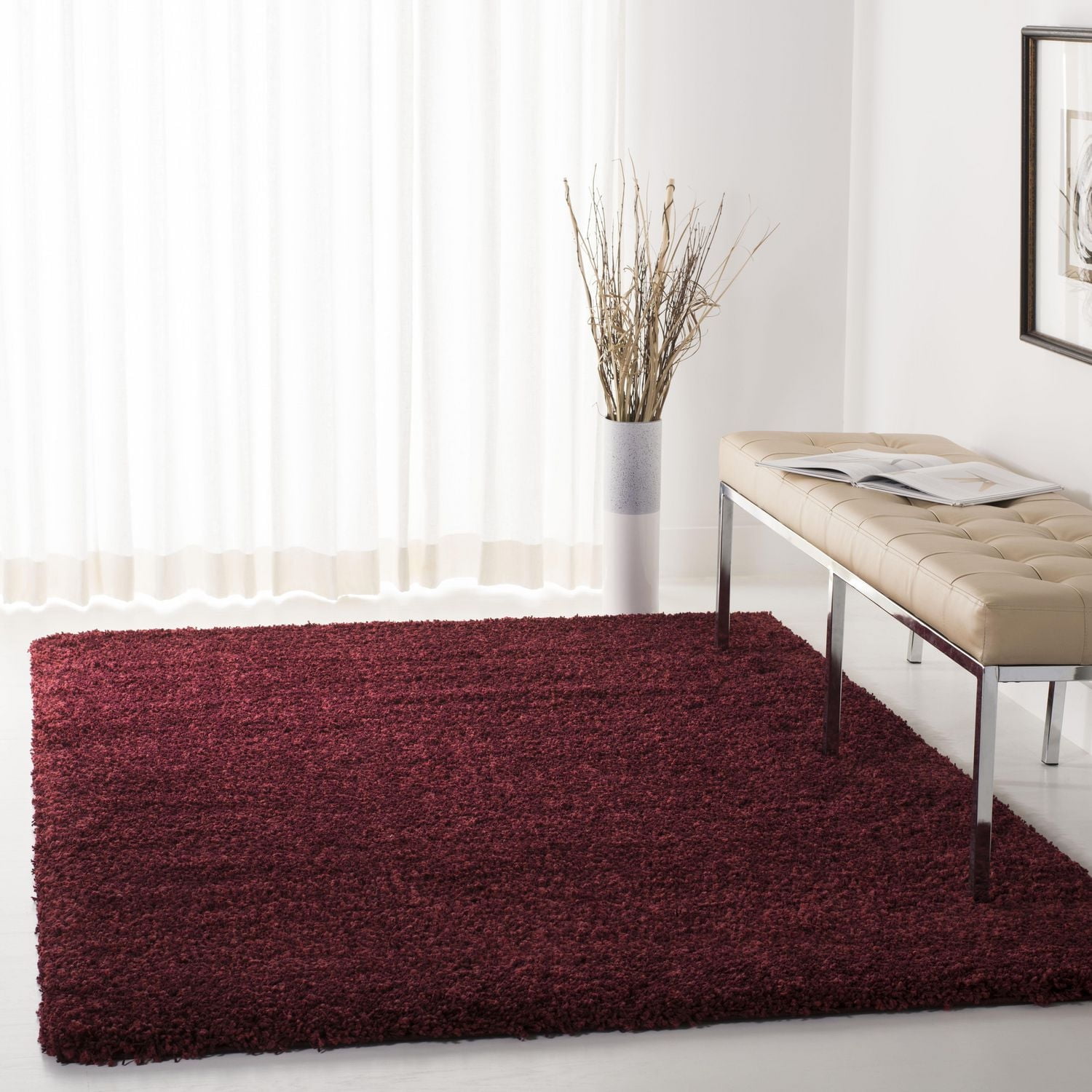 Click here for Safavieh California Solid Plush Shag Area Rug 3 Ft... prices