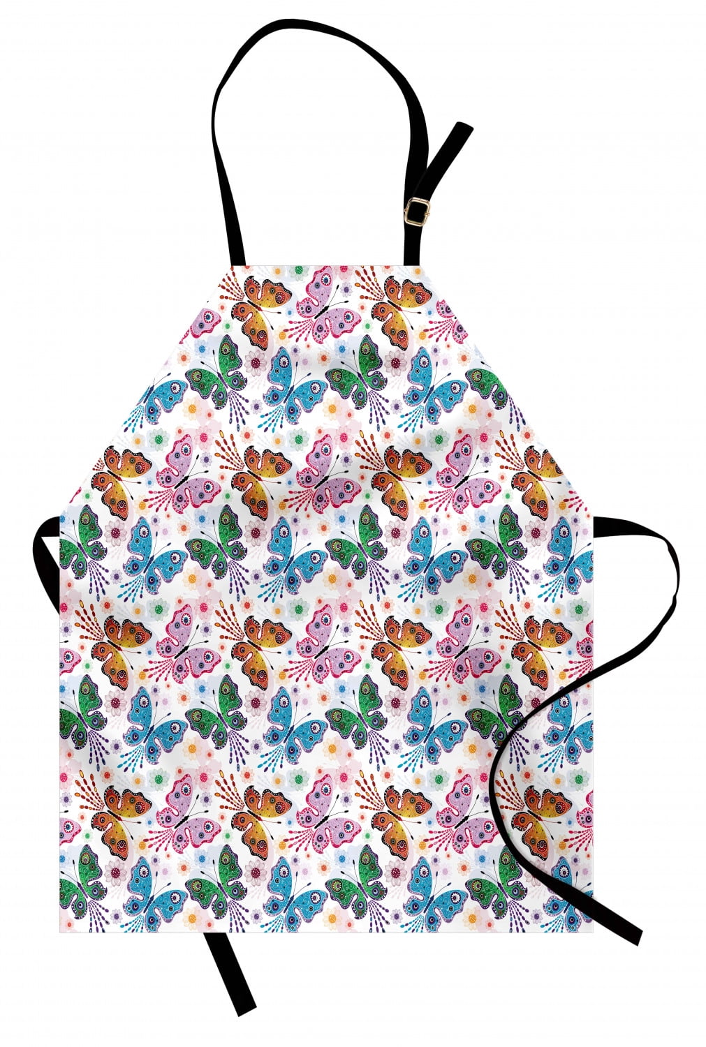 Butterfly Apron Floral Arrangement with Vibrant Colored Butterflies ...