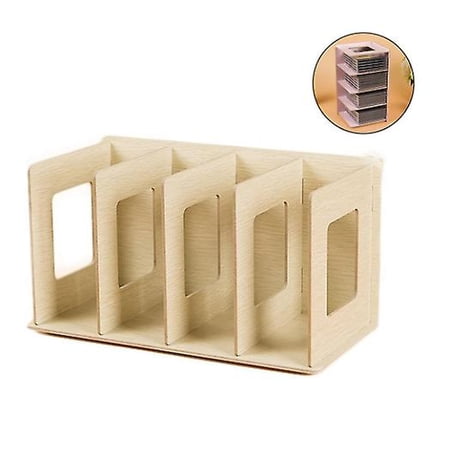 CD Storage Box CD Container Book Shelf Creative DIY Shelf Card Storager ...