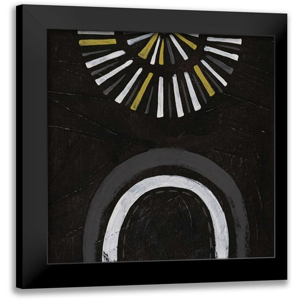 Vess, June Erica 20x20 Black Modern Framed Museum Art Print Titled ...