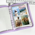 HomeCozy 5Pcs Photo Album Dustproof Clear View Card Sleeves Binder ...