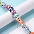 1Strand Handmade Porcelain Ceramic Beads Strands Famille Rose Style ...