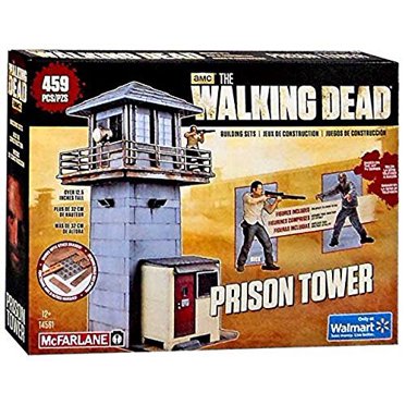 McFarlane Toys The Walking Dead Prison Catwalk Construction Set ...