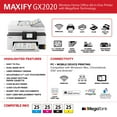 Canon MAXIFY GX2020, Wireless Home and Office All-in-One Printer with ...