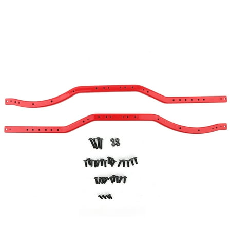 RC Car Chassis Frame Rail, Red Color Steel Chassis Frame Rail ...