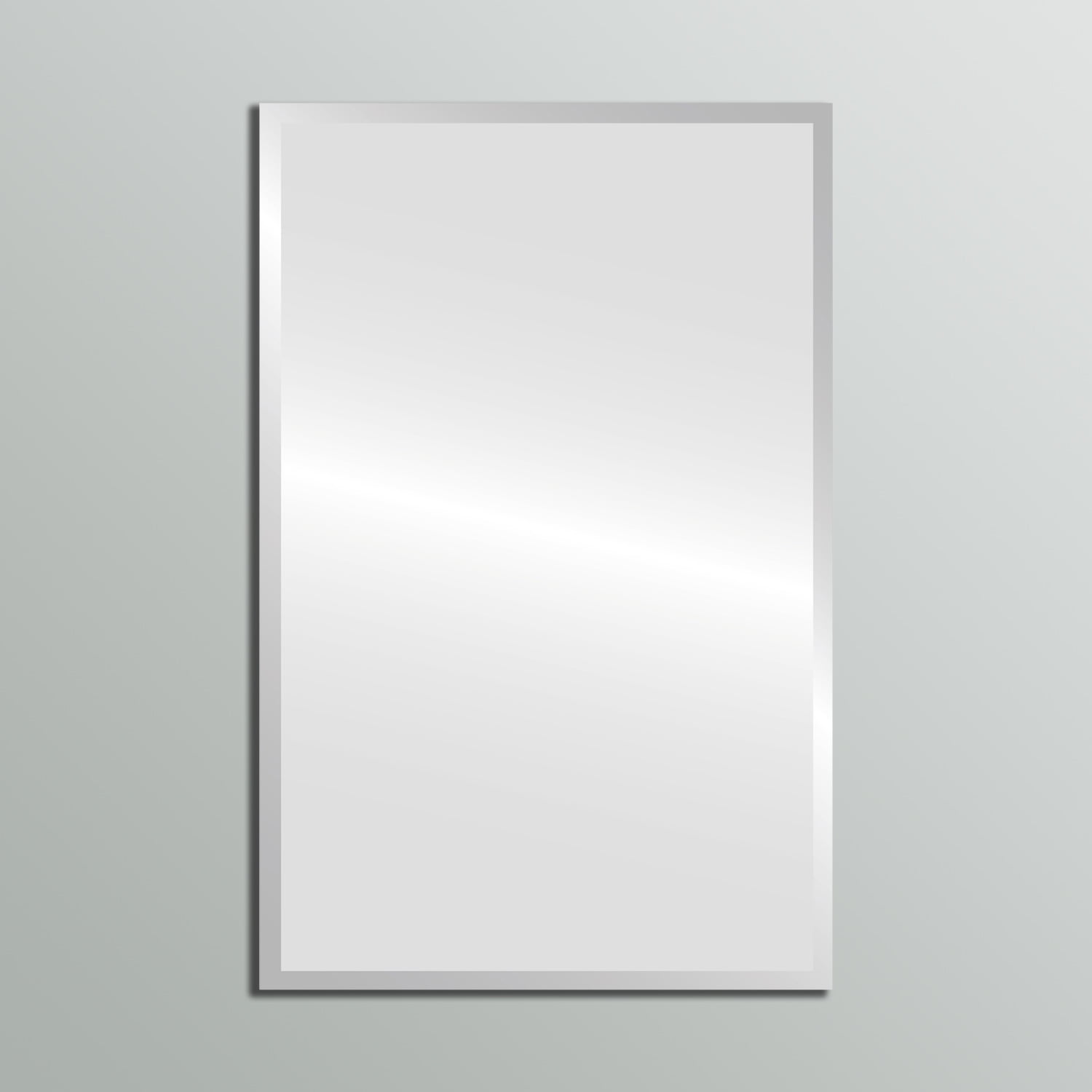 Click here for Ovalcrest - 16 X 20 Clare Rectangle Frameless Beve... prices