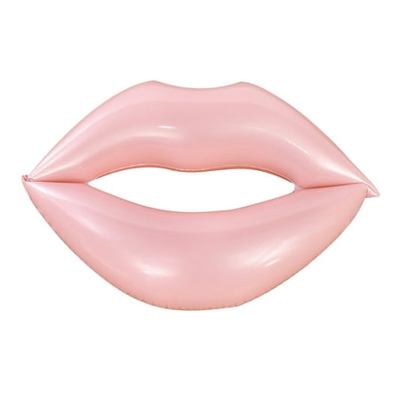 XZNGL Kids Toys Water Table Inflatable Red Lips Floating Seat Water Toy ...