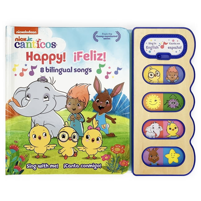 Nick Jr Canticos 8-Button Early Bird Switch Sound Books: Happy! ¡feliz ...