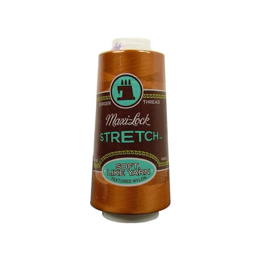 A&E Maxi Lock Stretch Thread 2000yd Blue Jean Gold - Walmart.com ...