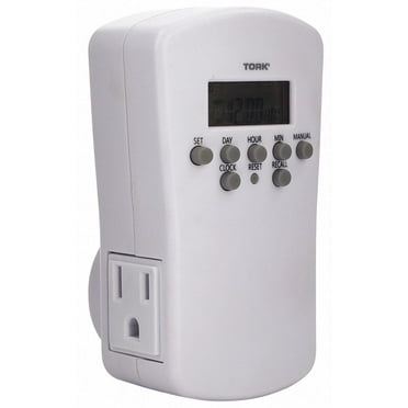 myTouchSmart Simple Set Indoor Plug-in Digital Timer, 1-Outlet, 36253 ...