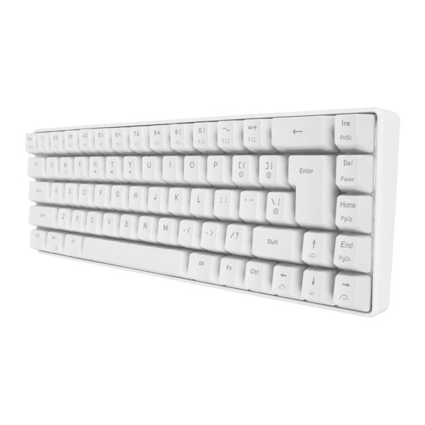 Portable V200 Mechanical Gaming Keyboard with RGB Backlit, 68 Keys for ...
