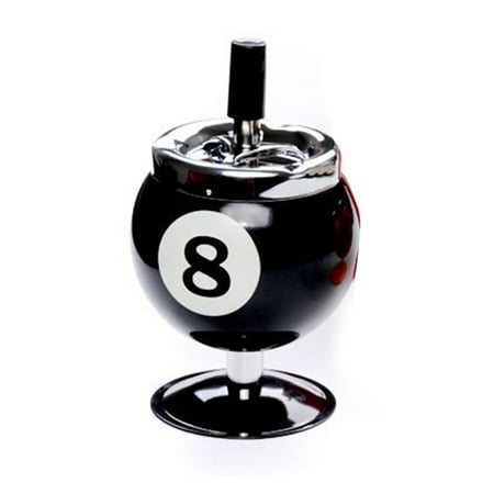 Innovative Billiards Revolving Metal Table Ashtrays with Cover for KTV ...