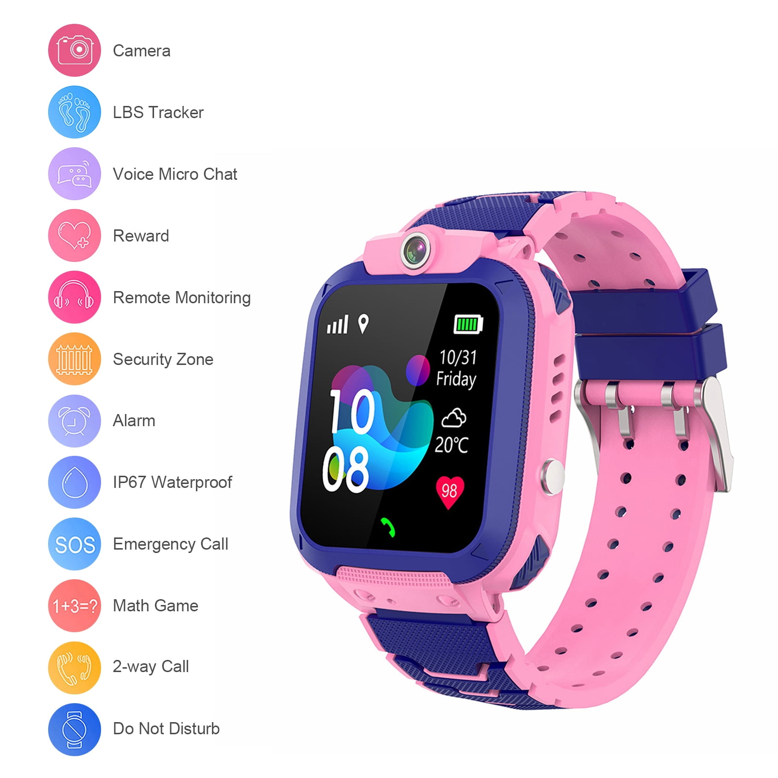 Click here for Amdohai 1.44 Kids Smart Watch Lbs Tracker Sos Call... prices
