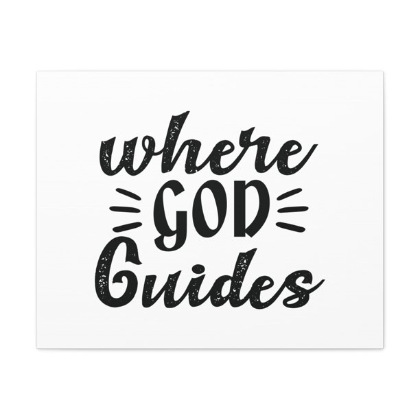 Scripture Walls Where God Guides 1 Corinthians 12:28 Christian Wall Art ...
