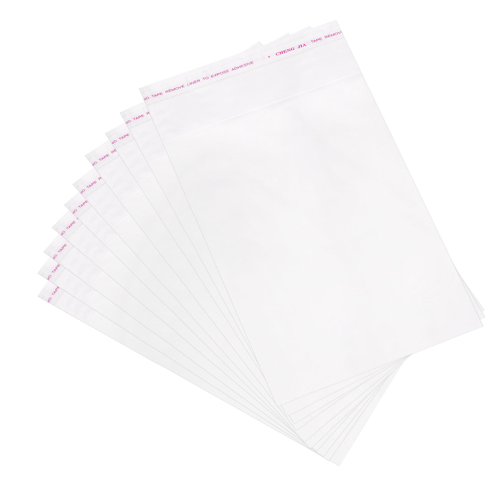 Click here for Unique Bargains 100pack Clear Cello Bags  4-3/4x6-... prices