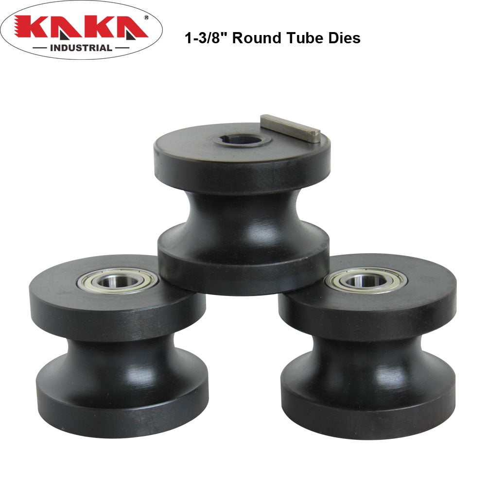 KAKA Industrial 1-3/8"Round Tube Rollers for TR-60, Round Tubing Roller ...