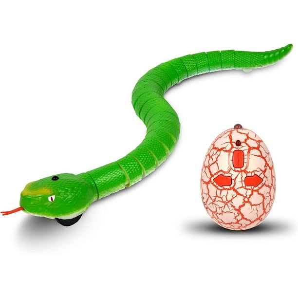 Remote Control Toy Snake 16 inches Realistic Remote Control RC Snake ...