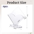 LTECARP 6 Pack Cocktail Napkin Holder, Acrylic Clear Coffee Filter ...