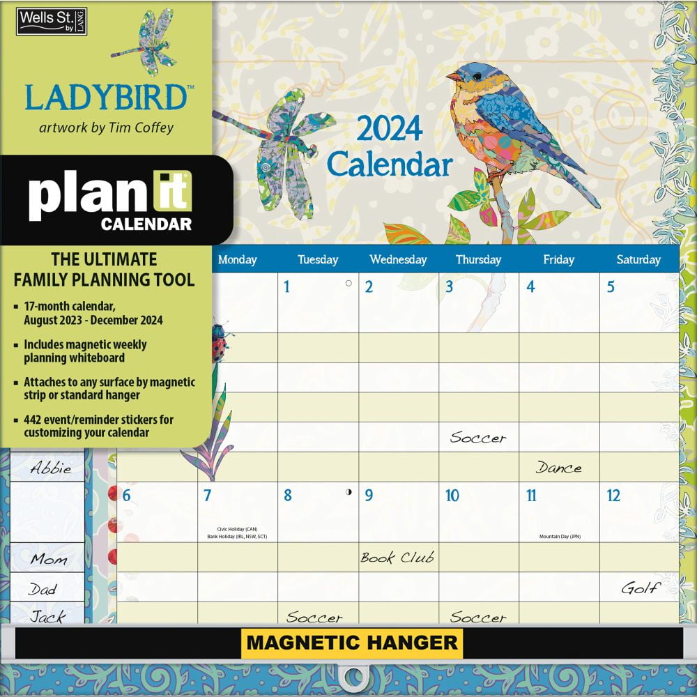 Lang Companies, Ladybird Plan It 2024 Wall Calendar - Walmart.com