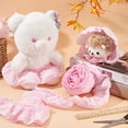4 Yards Cotton Pleated Ribbon Wave Edge Ribbon Clothes Accessories ...
