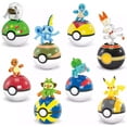Pokemon Trainer Team: Wooloo, Bulbasaur, Sobble, Squirtle, Scorbunny, Pikachu, Grookey ...
