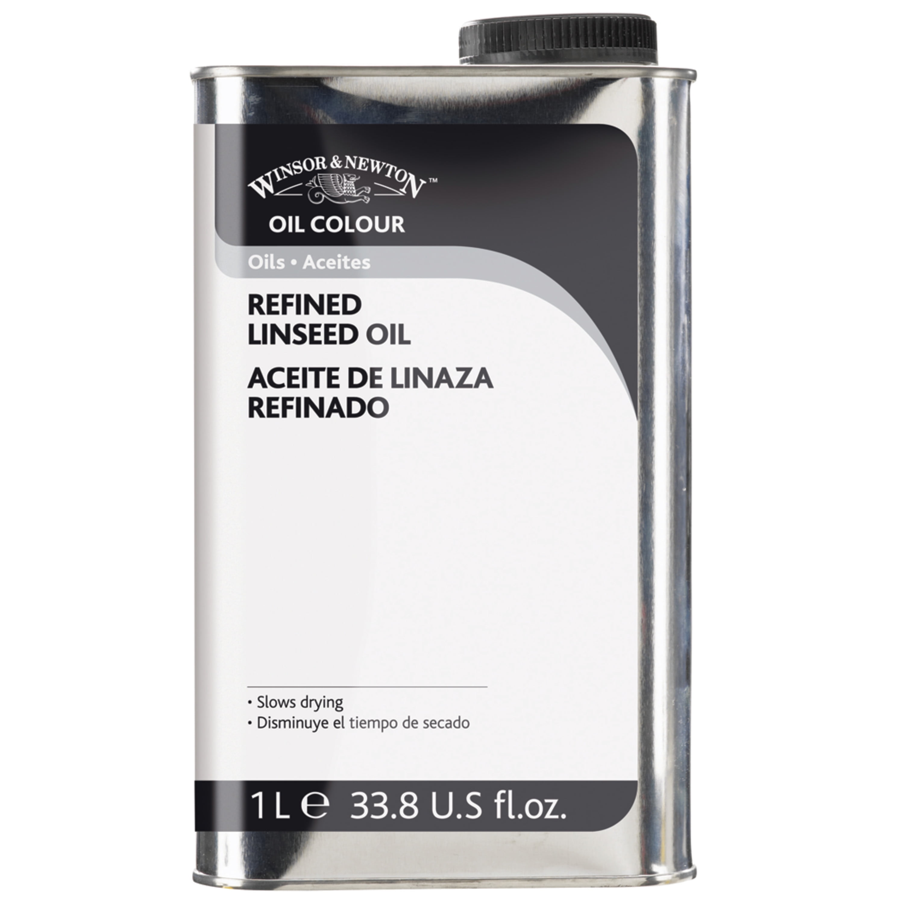 Winsor & Newton Refined Linseed Oil, 1L - Walmart.com