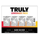 Truly Hard Seltzer Lemonade Variety pack, 12 pack, 12 oz Aluminum Cans ...