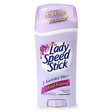 Lady Speed Stick Women's Solid Deodorant, Invisible Dry Power ...
