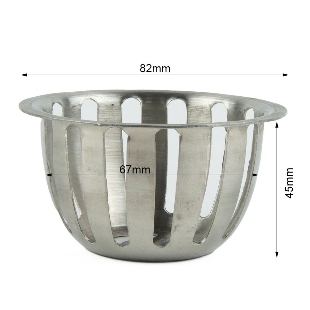 Stainless Steel Balcony Drainage Roof Round Floor Drain Cover Rain Pipe ...
