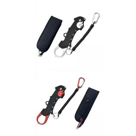 Fishing Pliers,Folding Fishing Lip Gripper with Sheath ,Foldable ...