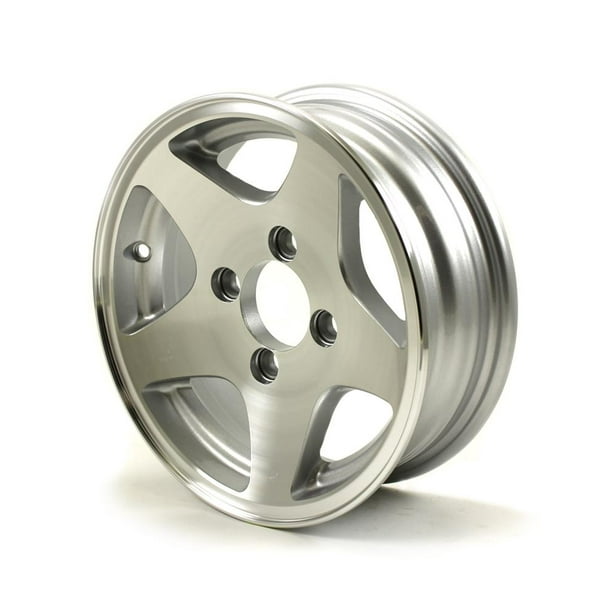 12X4 4-Lug on 4" Aluminum Series 04 Trailer Wheel - 424440 - Walmart ...