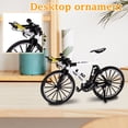 1:8 Scale Alloy Finger Bike Model, Mini Racing Dirt MTB Bike Ornament ...