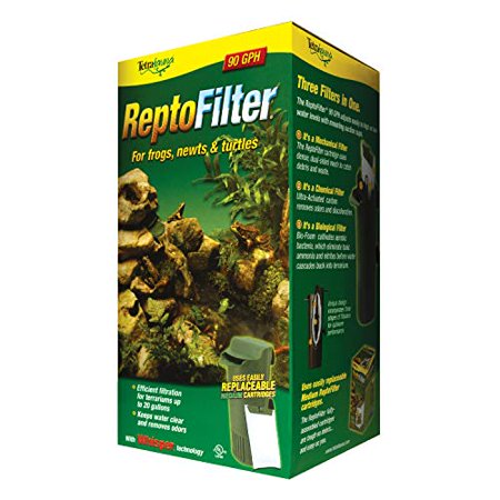 Tetra ReptoFilter Terrarium Filter, 90 GPH for 20 Gallon Aquatic ...